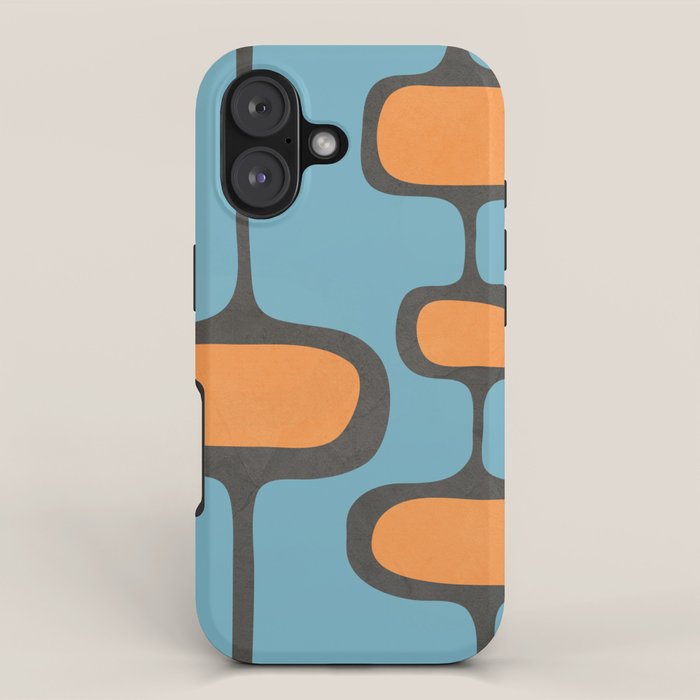 Mid-Century Modern Abstract Art 17 iPhone Case – Society6