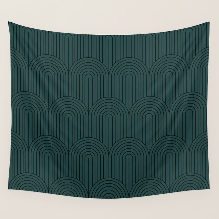Art Deco Arch Pattern XVI Wall Tapestry – Society6