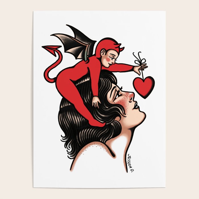 Love is Evil (new version) Poster – Society6
