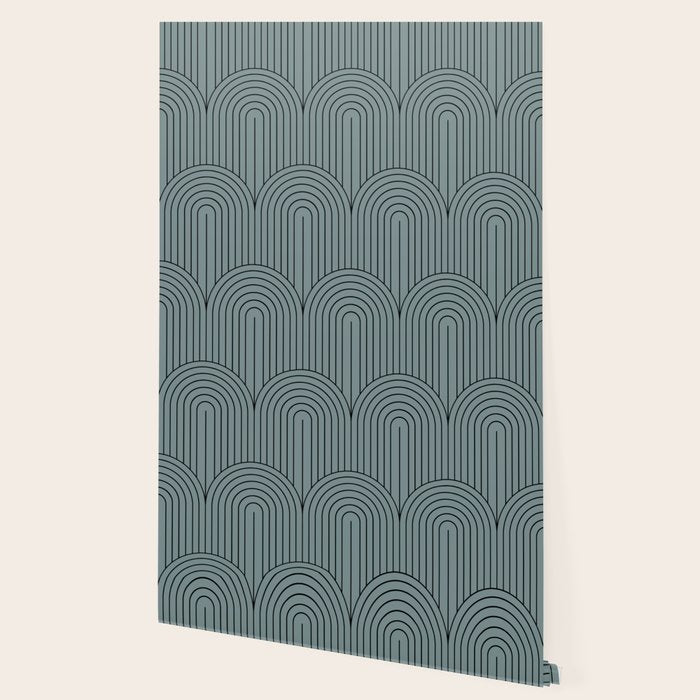 Art Deco Arch Pattern LIII Wallpaper – Society6