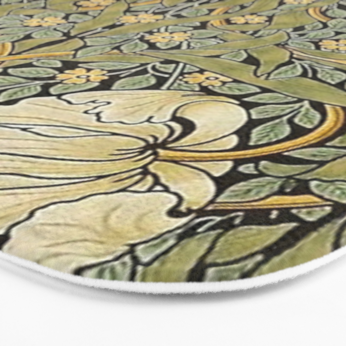William Morris Pimpernel Bath Mat – Society6