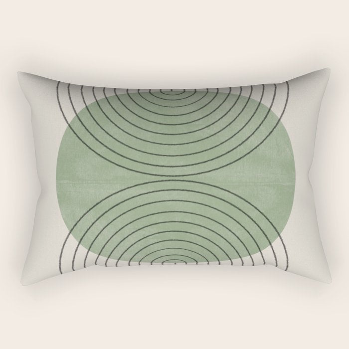Perfect Touch Green Rectangular Pillow – Society6