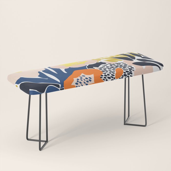 More design for a happy life Bench – Society6