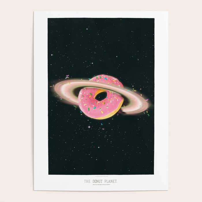 THE DONUT PLANET Poster – Society6