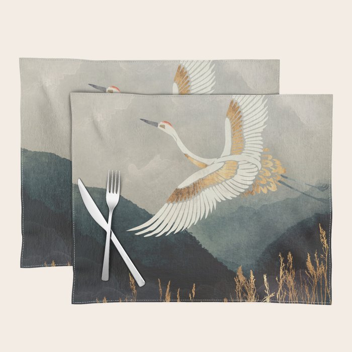 Elegant Flight Placemat – Society6