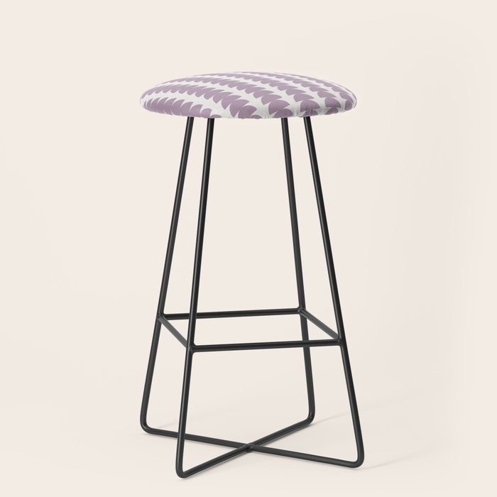 Maude Pattern - Lilac Purple Stool – Society6
