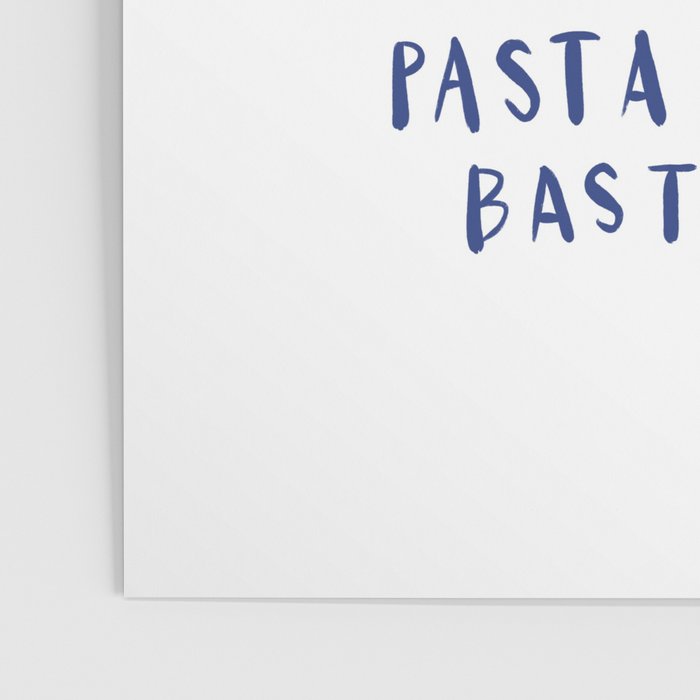 Pasta in Primary Colors Poster – Society6