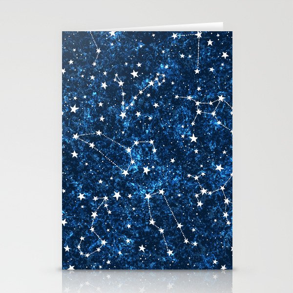 Starry Night Sky Cosmic Constellations Stationery Card – Society6