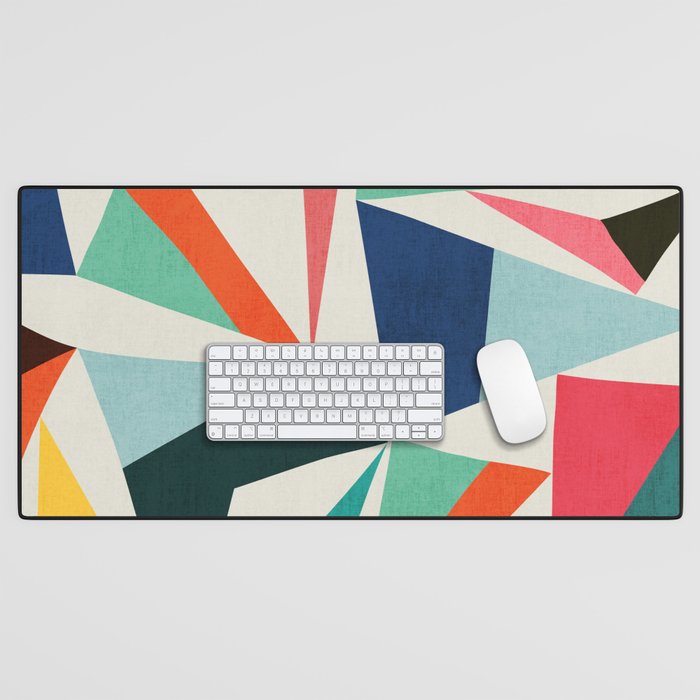 Collection of pointy summit Desk Mat – Society6