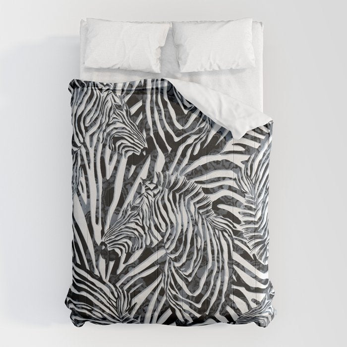 Zebra Comforter – Society6