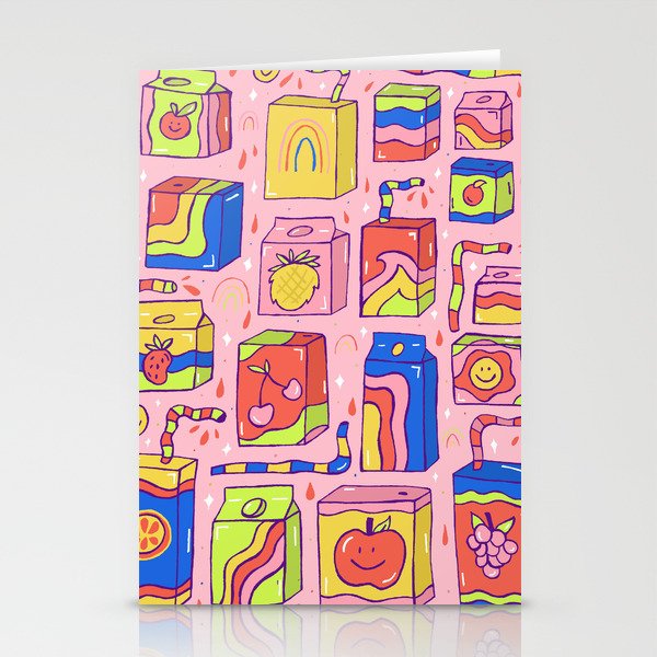 Juice Box Print Stationery Card – Society6
