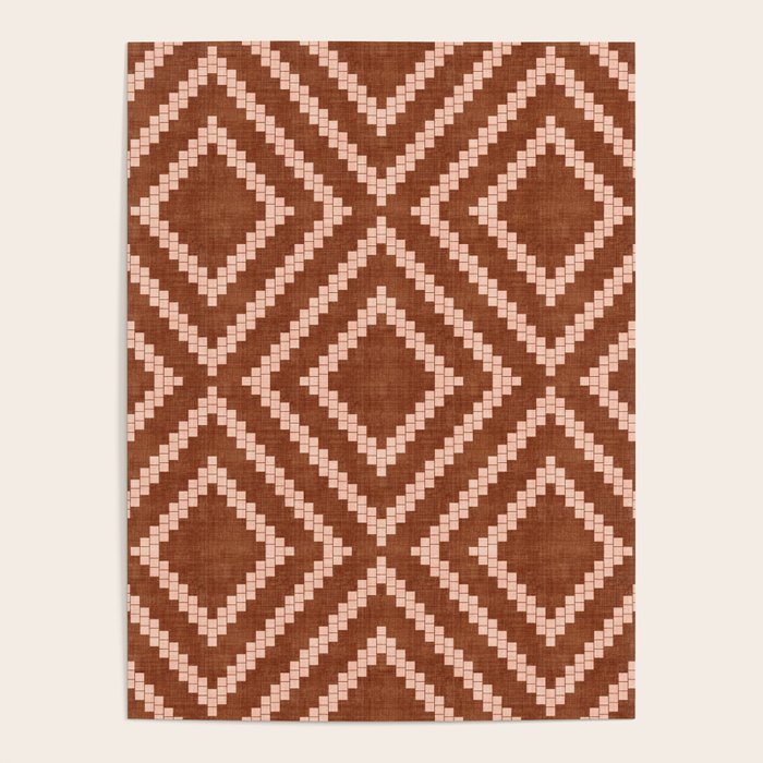 Loom in Rust Poster – Society6