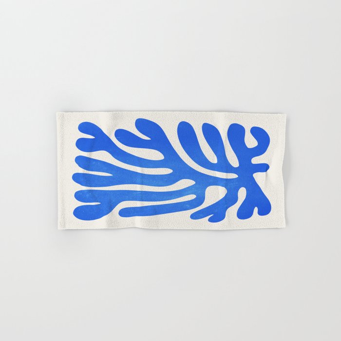 Marseille Blue: Matisse Color Paper Cutouts 03 Bath Towel – Society6