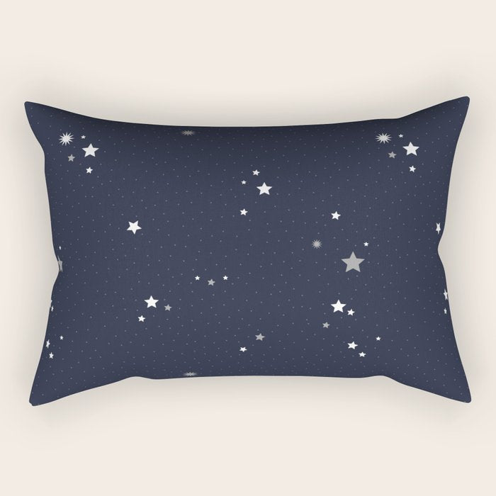 Starry Night Sky Rectangular Pillow – Society6