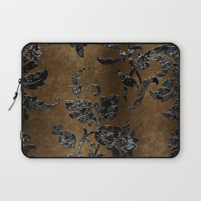 Embossed Black Velvet 10 Laptop Sleeve – Society6