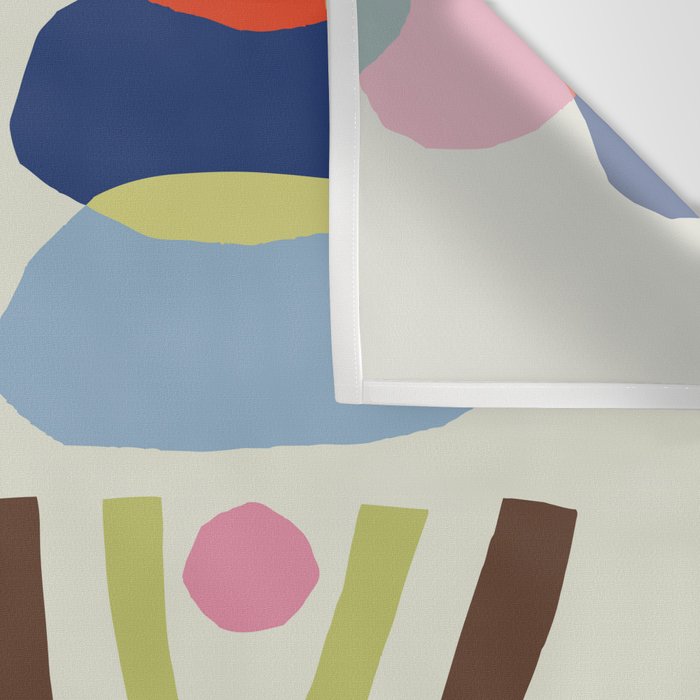 Mid Century Modern Llama Wall Tapestry – Society6