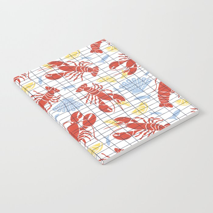 Fresh Catch Summer Lobster Notebook – Society6
