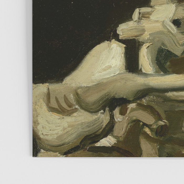 Vincent van Gogh - Skull of a Skeleton with Burning Cigarette Poster ...