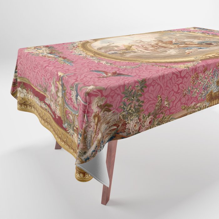 Romantic Venus French Louis XIV Tapestry by Francois Boucher Tableclot ...