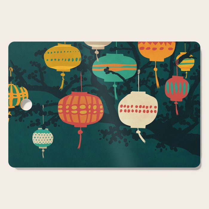 Lanterns Cutting Board – Society6