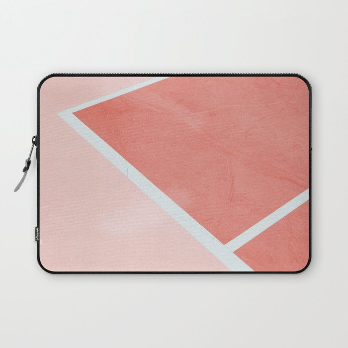 Courtside - living coral Laptop Sleeve – Society6