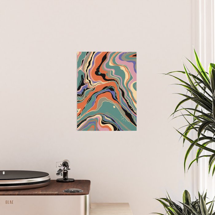 Liquid marble I Poster – Society6