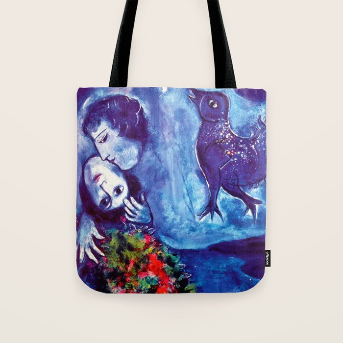 Marc Chagall, Le Paisage Bleu 1949 Artwork, Posters Tshirts Prints Bag ...