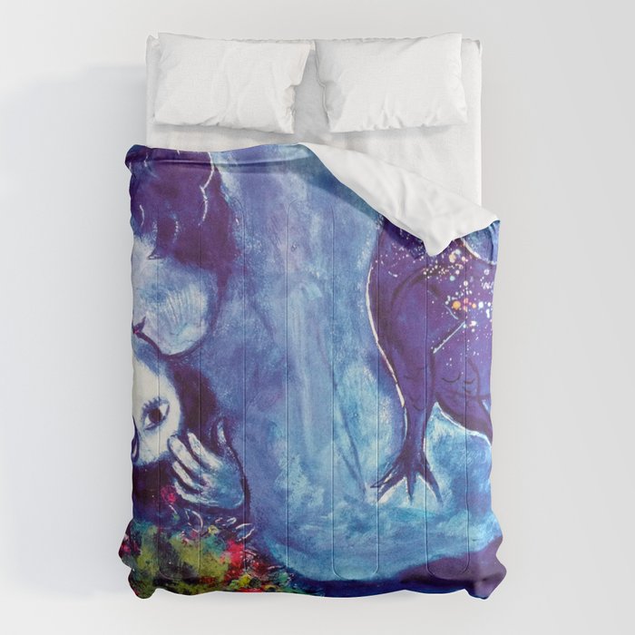 Marc Chagall, Le Paisage Bleu 1949 Artwork, Posters Tshirts Prints Bag ...