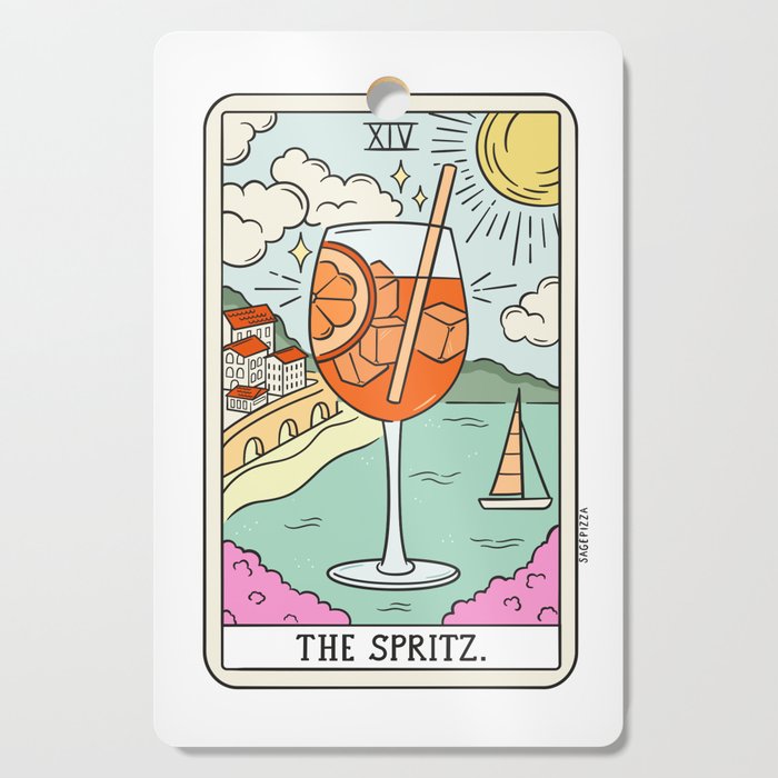 SPRITZ READING Cutting Board – Society6