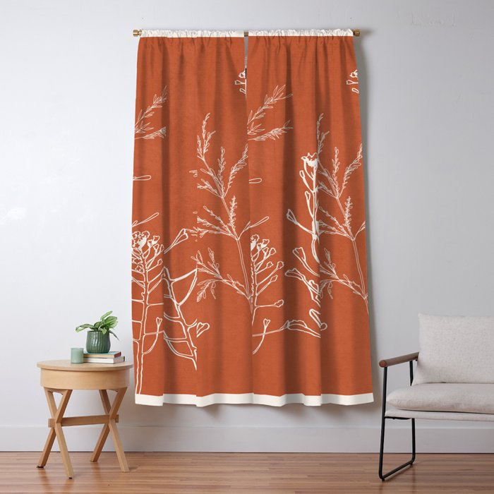 Minimalist Grass 3 Window Curtain – Society6