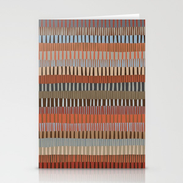 Mix of Stripes #3 Stationery Card – Society6