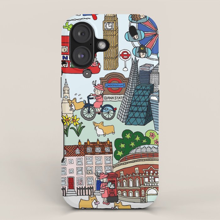 The Queen's London Day Out iPhone Case – Society6