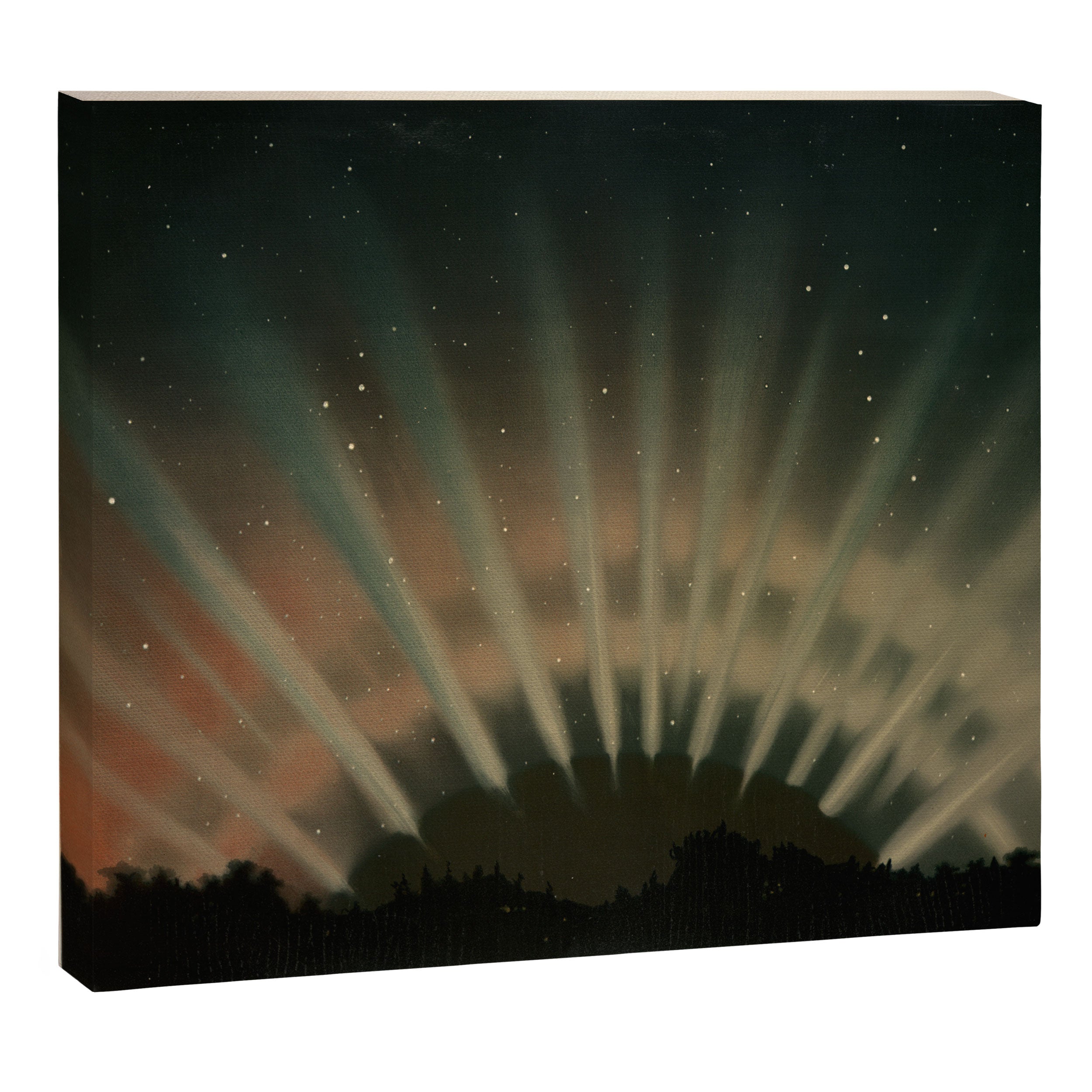 Aurora Borealis by Étienne Léopold Trouvelot (1872) Canvas Print – Society6