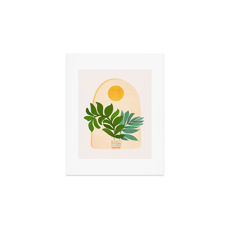Boho Summer Scene Window Series Art Print – Society6