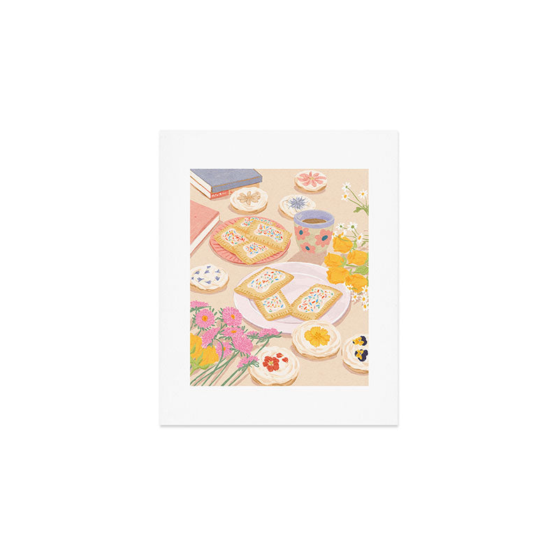 Floral Cookies Art Print – Society6