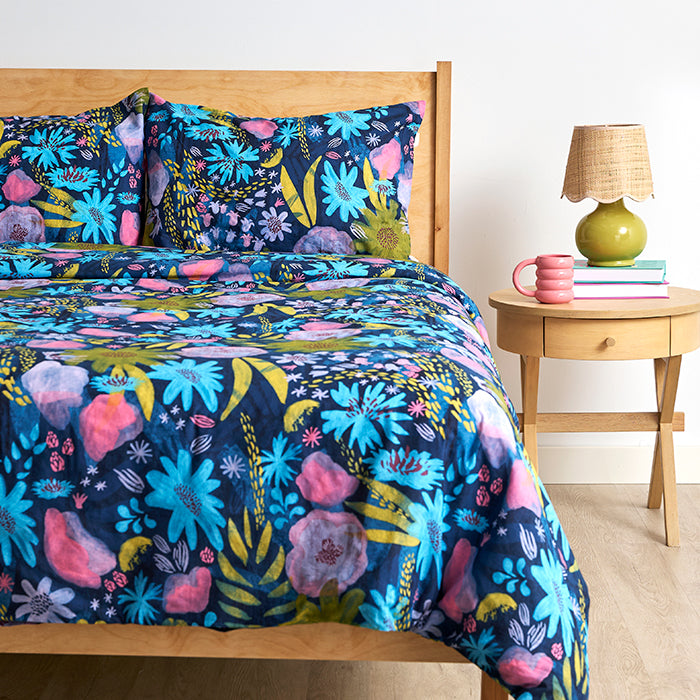 bright coloured duvet sets